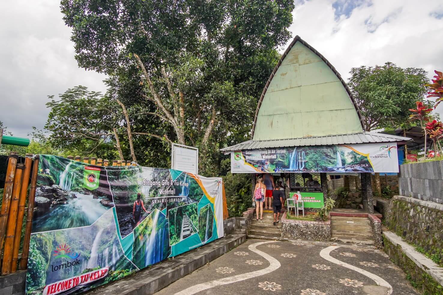 Sendang Gile and Tiu Kelep waterfalls in Senaru, Lombok