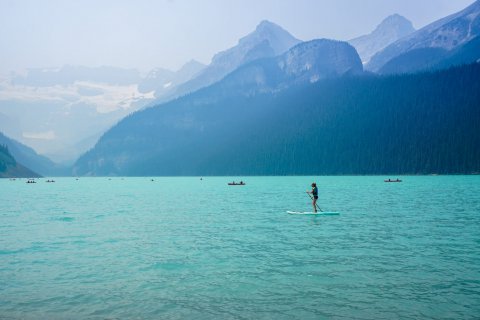 11 Best Places for Stand up Paddle Boarding in Banff & Around