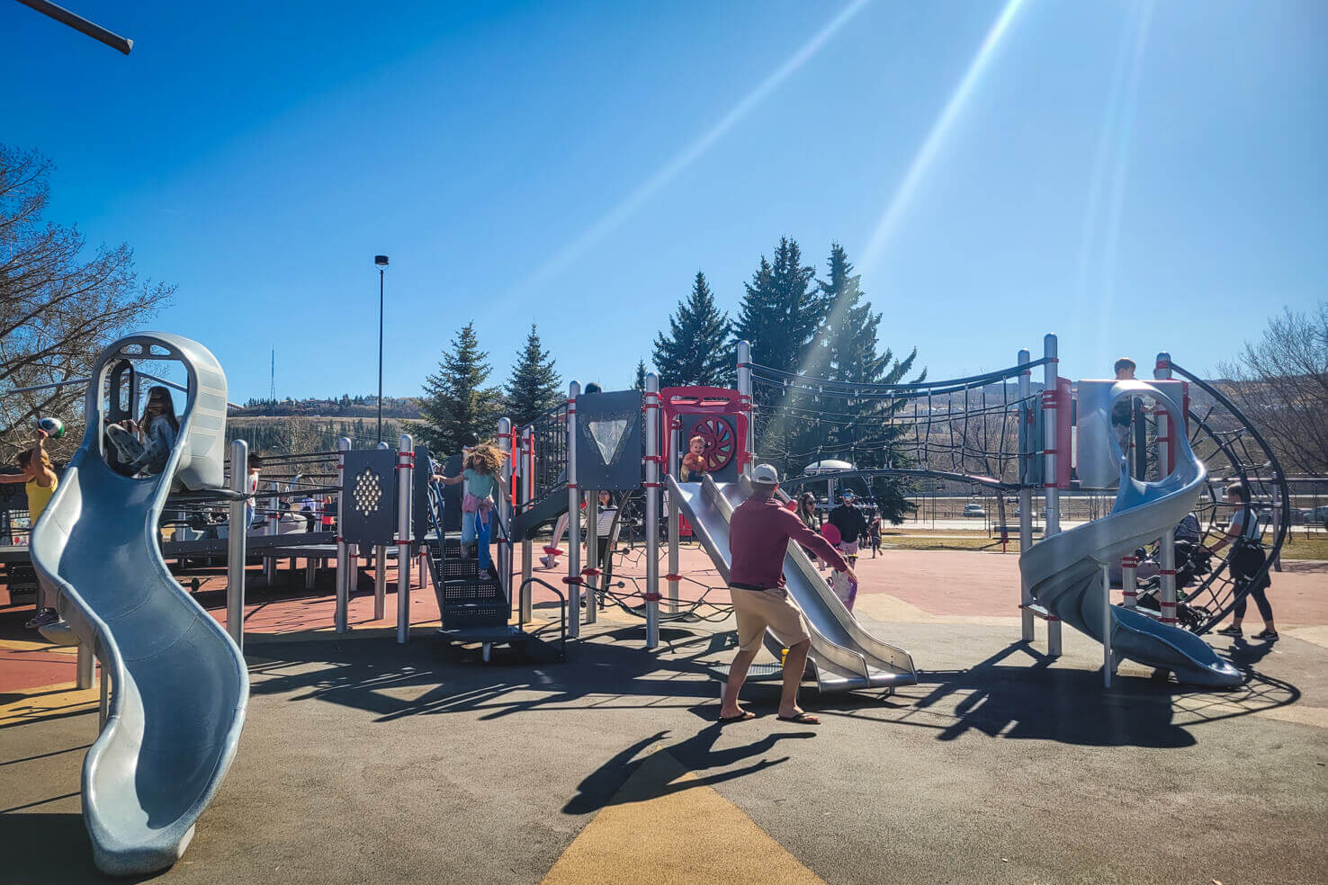 Shouldice Park Playground, the Biggest Outdoor Playground