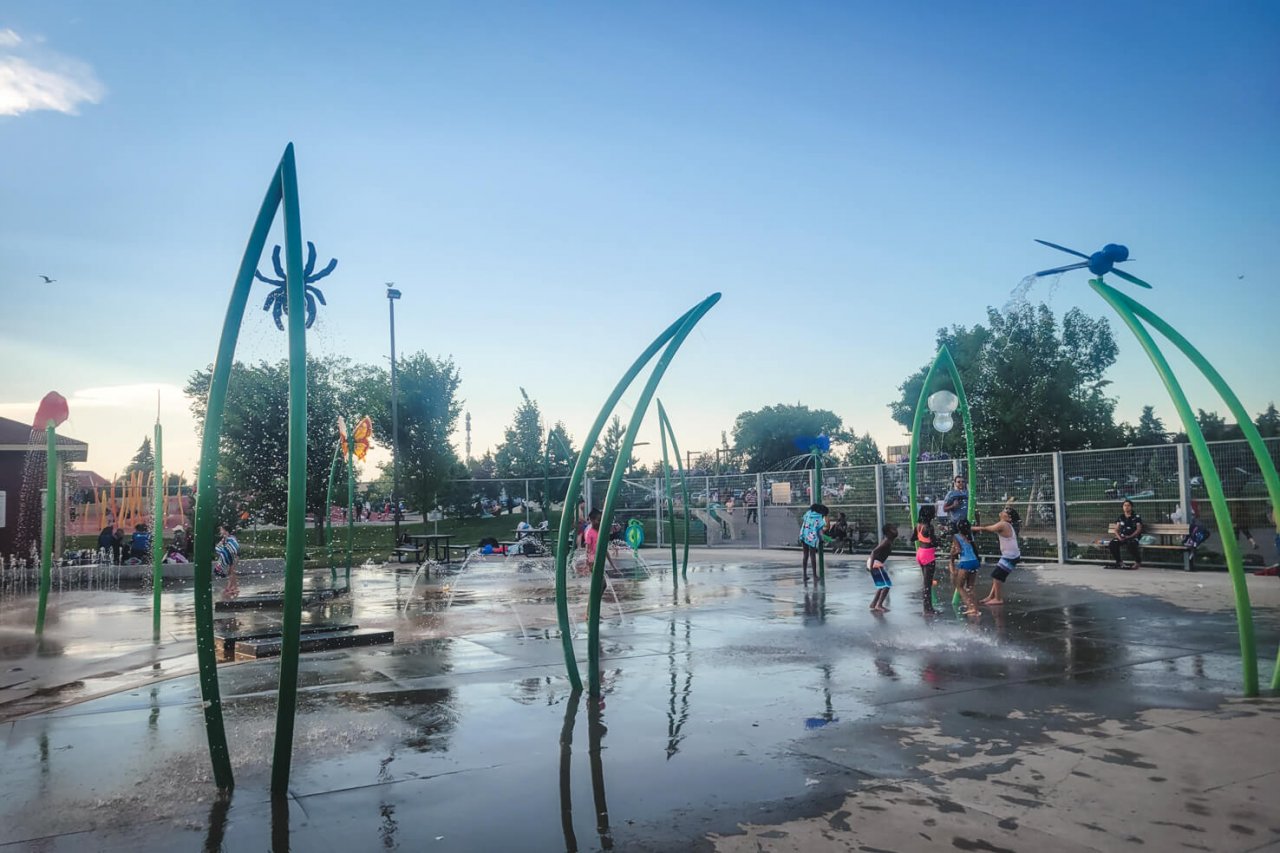 Prairie Winds Spray Park, Wading Pool & Playground