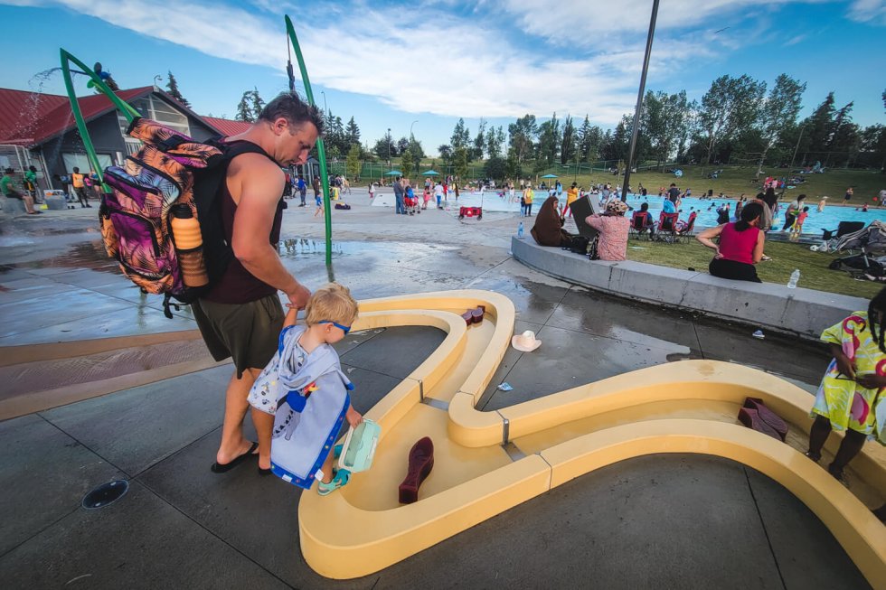 Prairie Winds Spray Park, Wading Pool & Playground