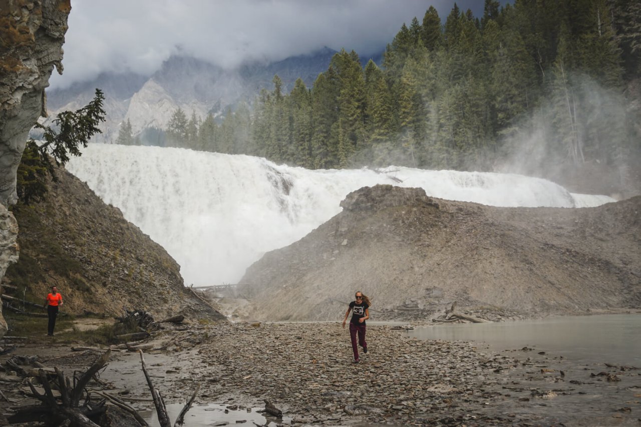 Wapta Falls Hike in Yoho National Park