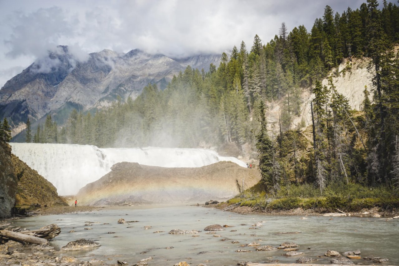 Wapta Falls Hike in Yoho National Park