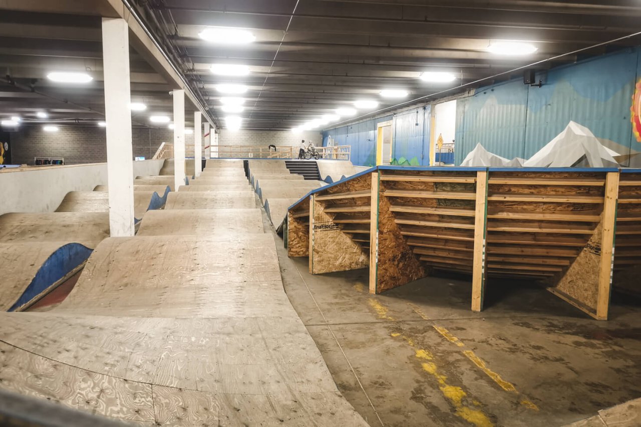B-Line Indoor Bike Park (permanently closed in 2024)