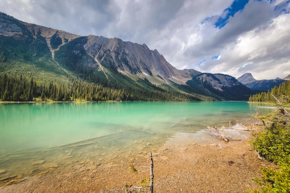 Sherbrooke Lake Hike in Yoho National Park