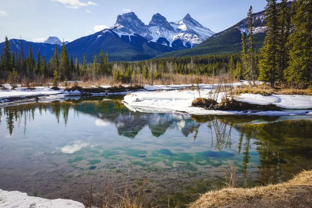 How to Find the Best View of Three Sisters, Canmore