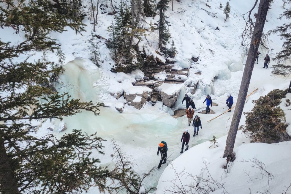 Maligne Canyon Icewalk in Jasper National Park
